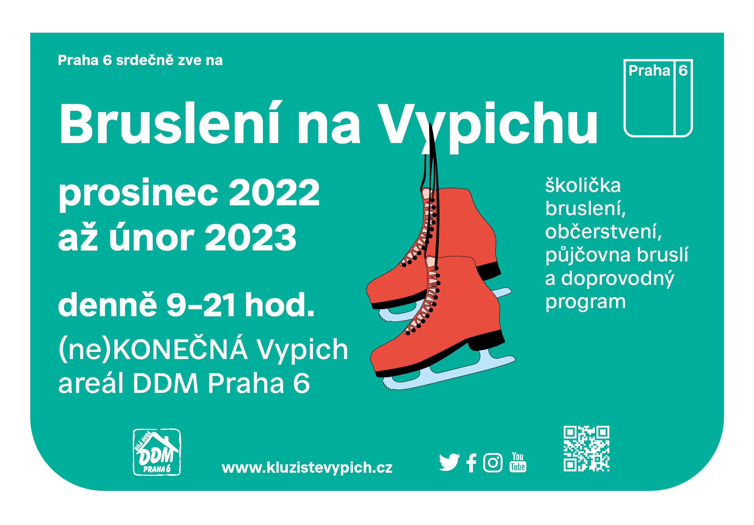 Šestka bruslí, od prosince do února | Praha 6